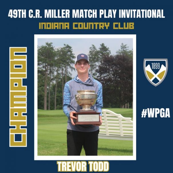 INDIANA’S TREVOR TODD WINS C.R. MILLER MATCH PLAY | Today's Best ...